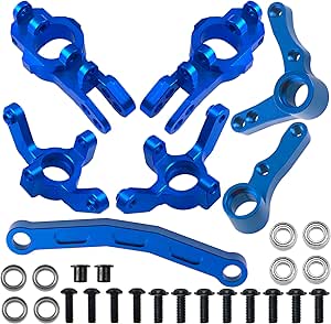 Amazon.com: ShareGoo Aluminum Front/Rear Right Hub Steering Knuckles ...