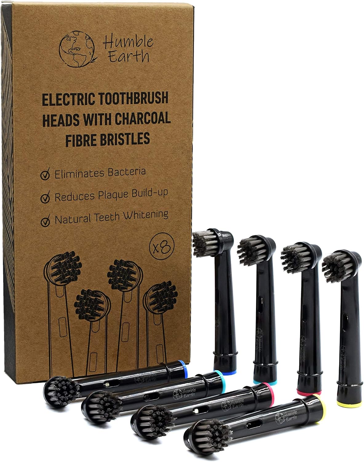 Humble Earth Recyclable Toothbrush Heads Compatible with Oral-B ...