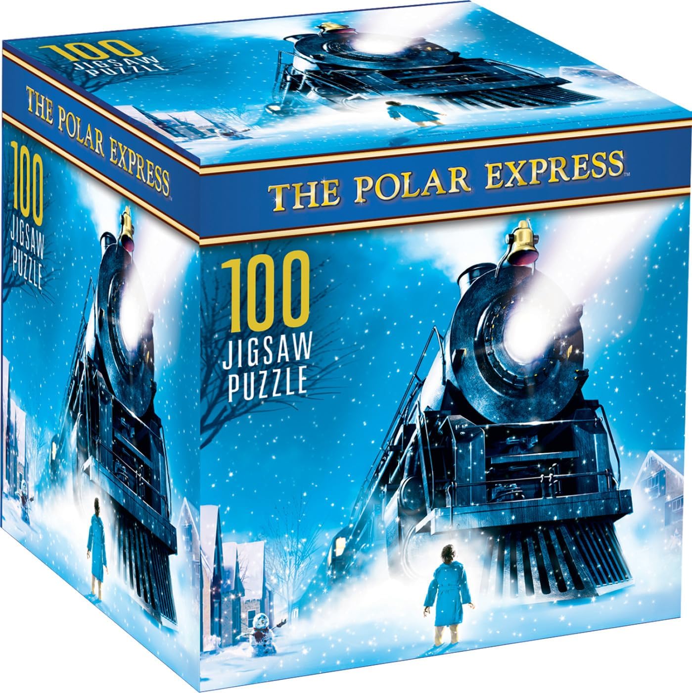Amazon.com: MasterPieces The Polar Express 100 Piece Puzzle - Jigsaw ...