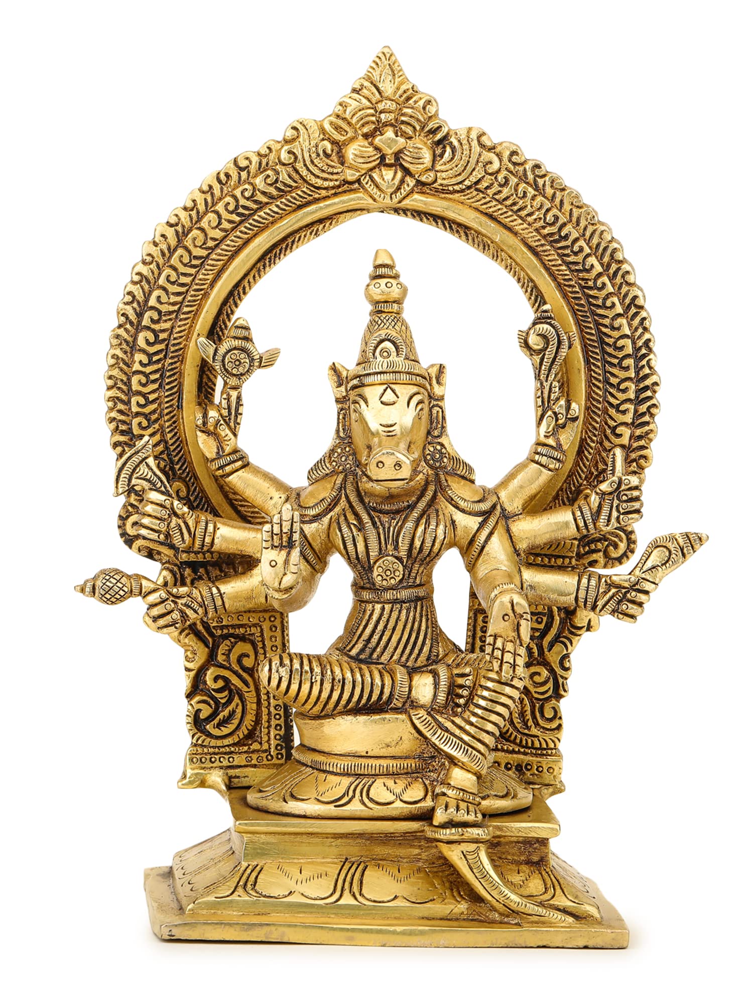 Buy Lord Vishnu Varaha Avatar's Feminine Energy The Ashta Bhu-ja ...