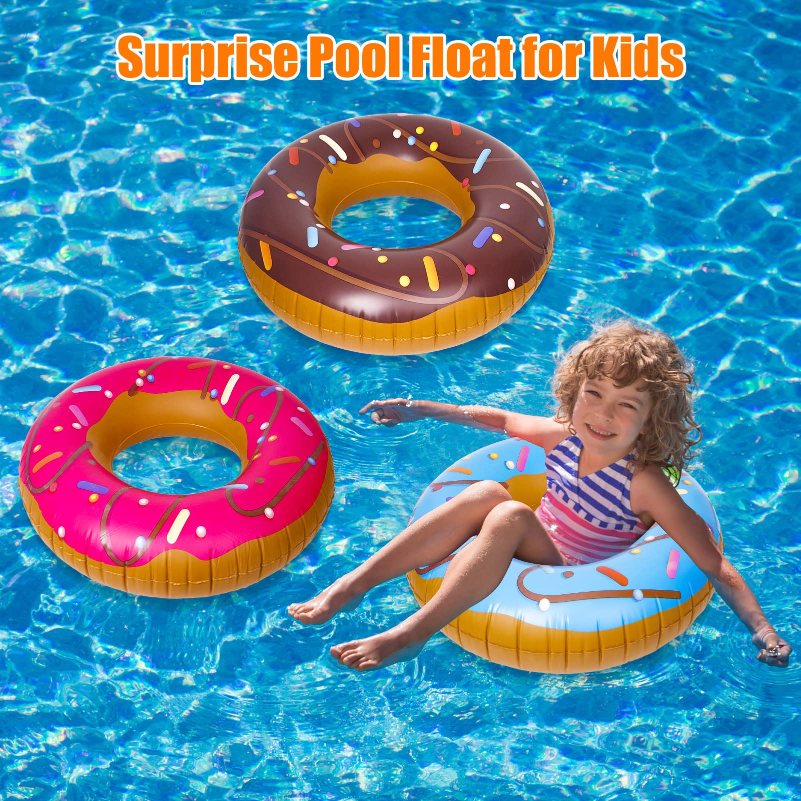Donut Jazzy Pool Krispy Kreme Inflatable Doughnut – DomNuts