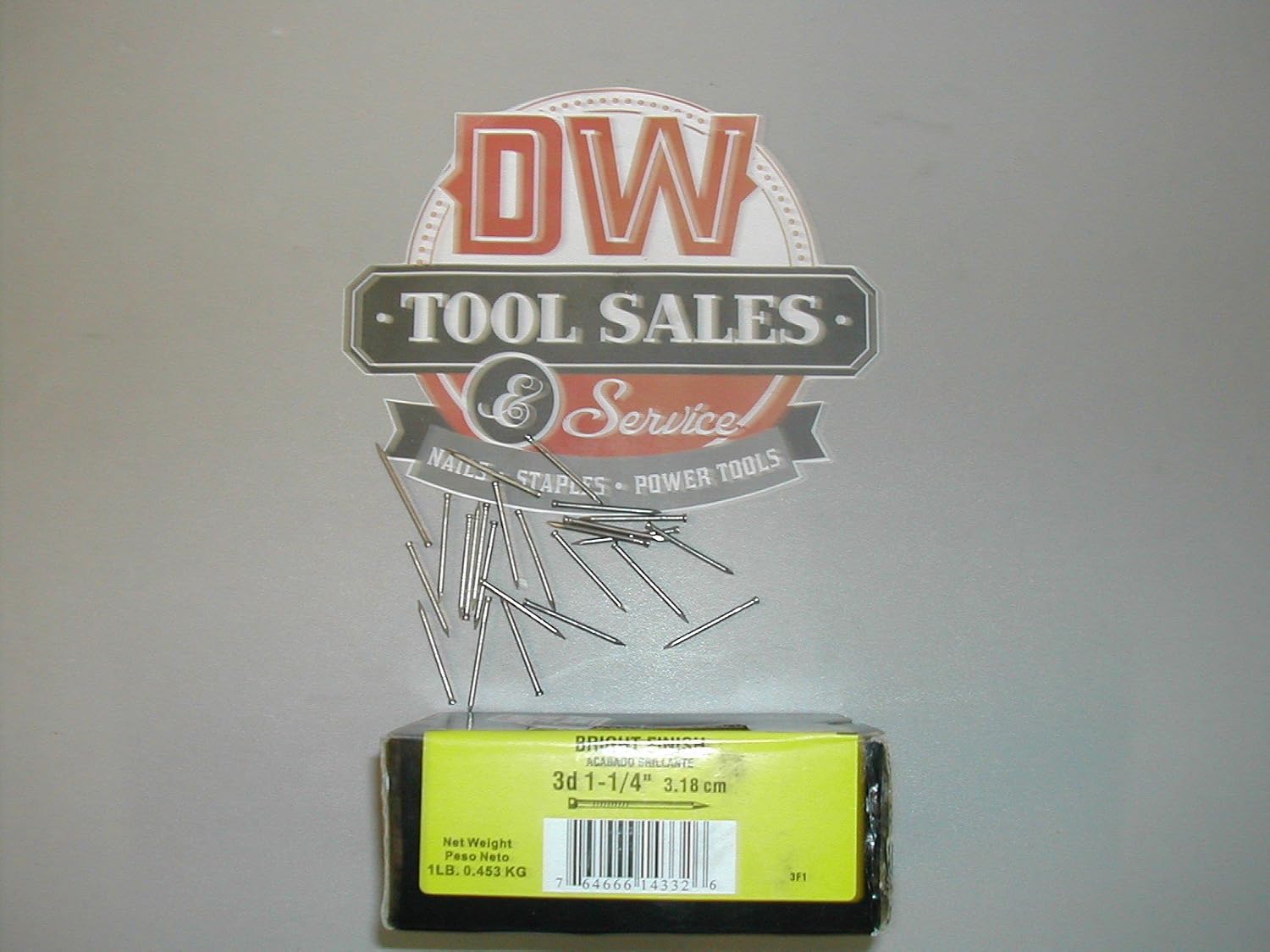 Prime Source 3F1 3D, 1-1/4'' Bright Finish Nail - Replacement Appliance ...