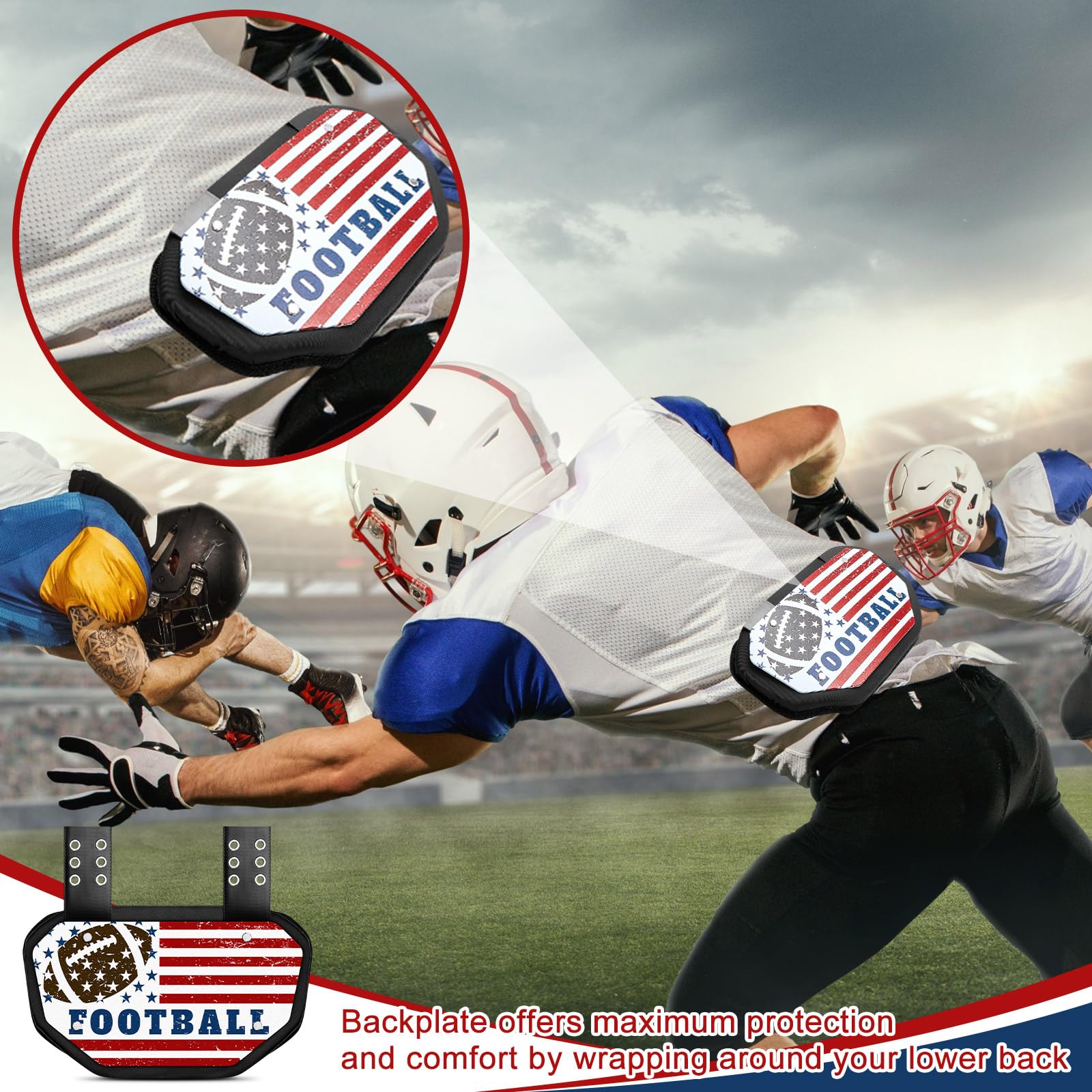 Backplates For Football