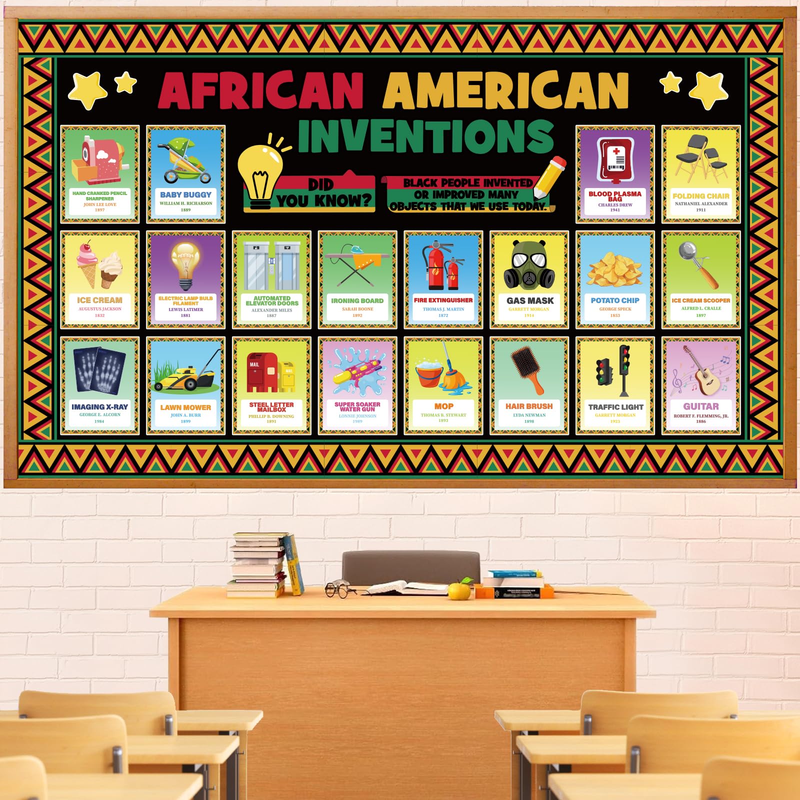 Amazon.com : Black History Month Bulletin Board Decorations Set ...