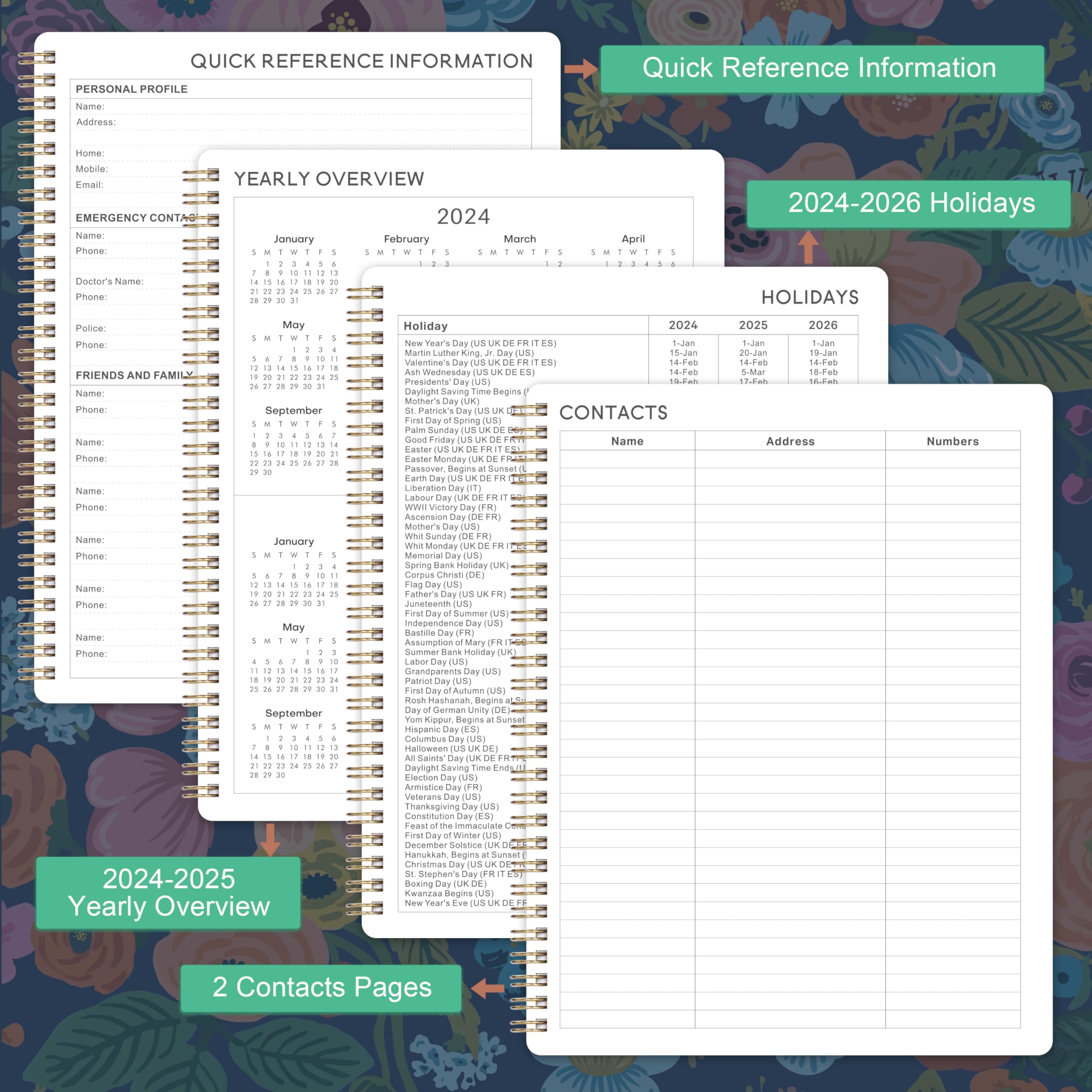Snapklik.com : Planner 2024-2025 - Academic Planner 2024-2025, Jul 2024 ...