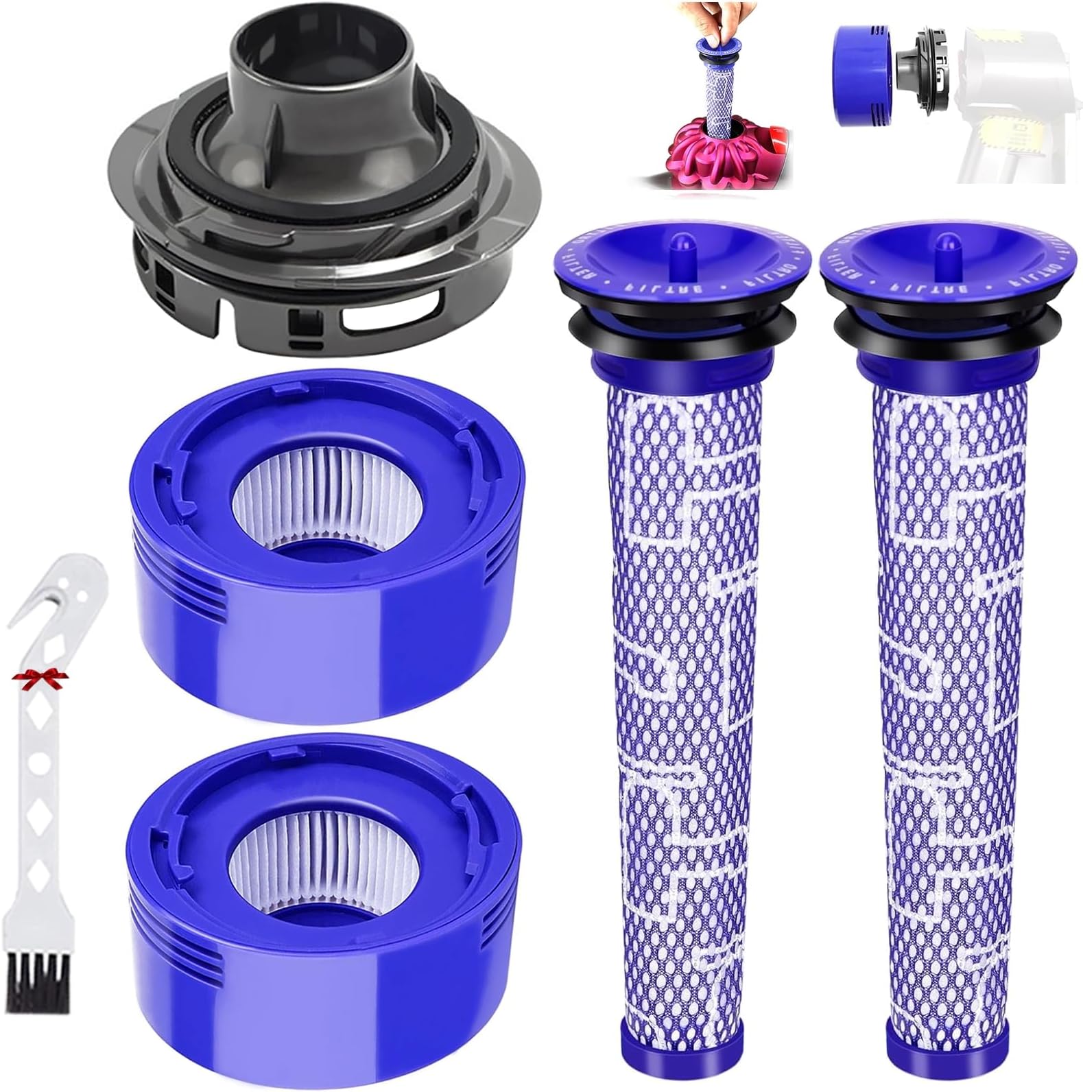 Genius Invictus X9 X8 X7 X5 X4 Filter-Set - HEPA-Filter und ...