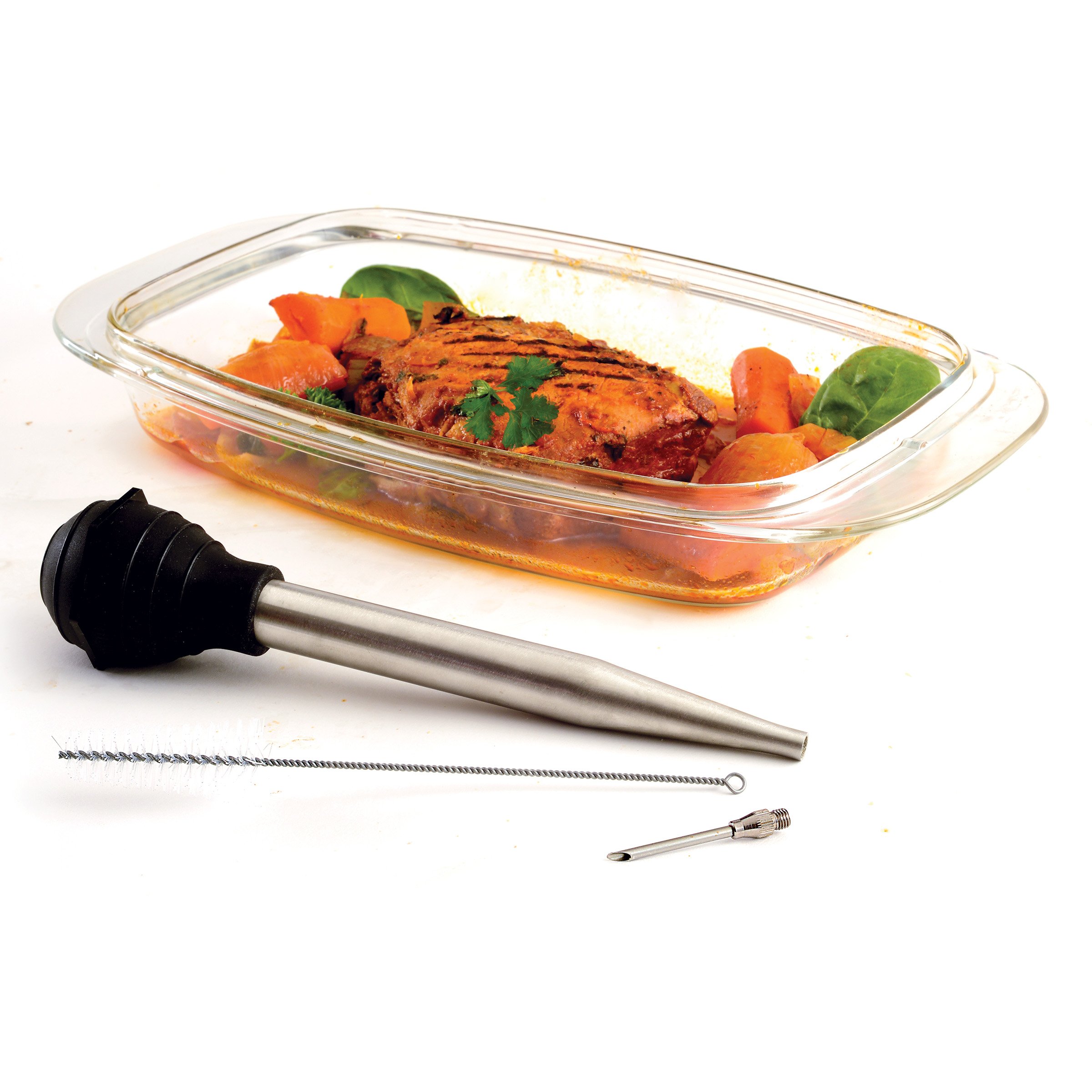 Snapklik.com : Norpro Deluxe Stainless Steel Baster