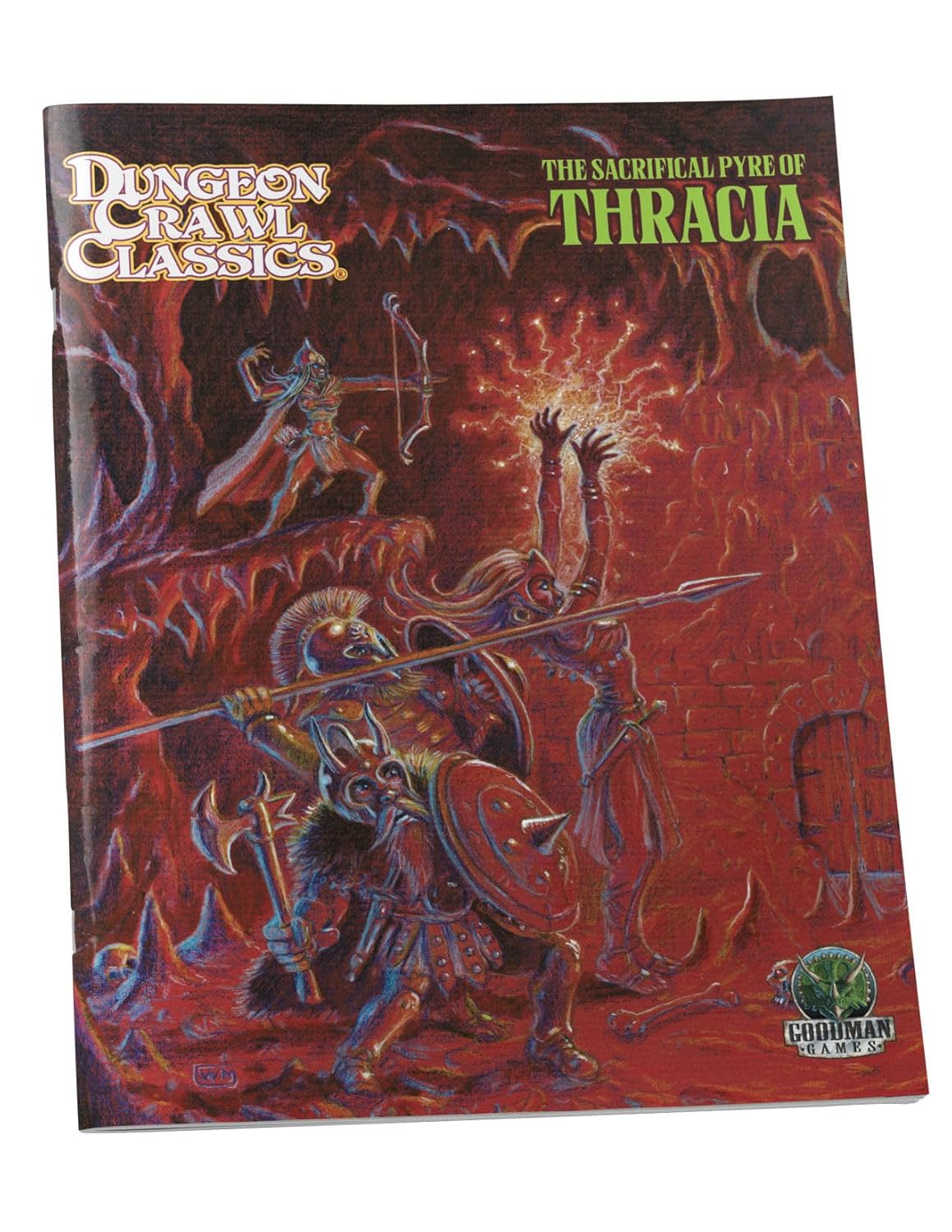 Amazon.com: Dungeon Crawl Classics #110: The Sacrificial Pyre of Thracia: 9781964581194: Moore ...