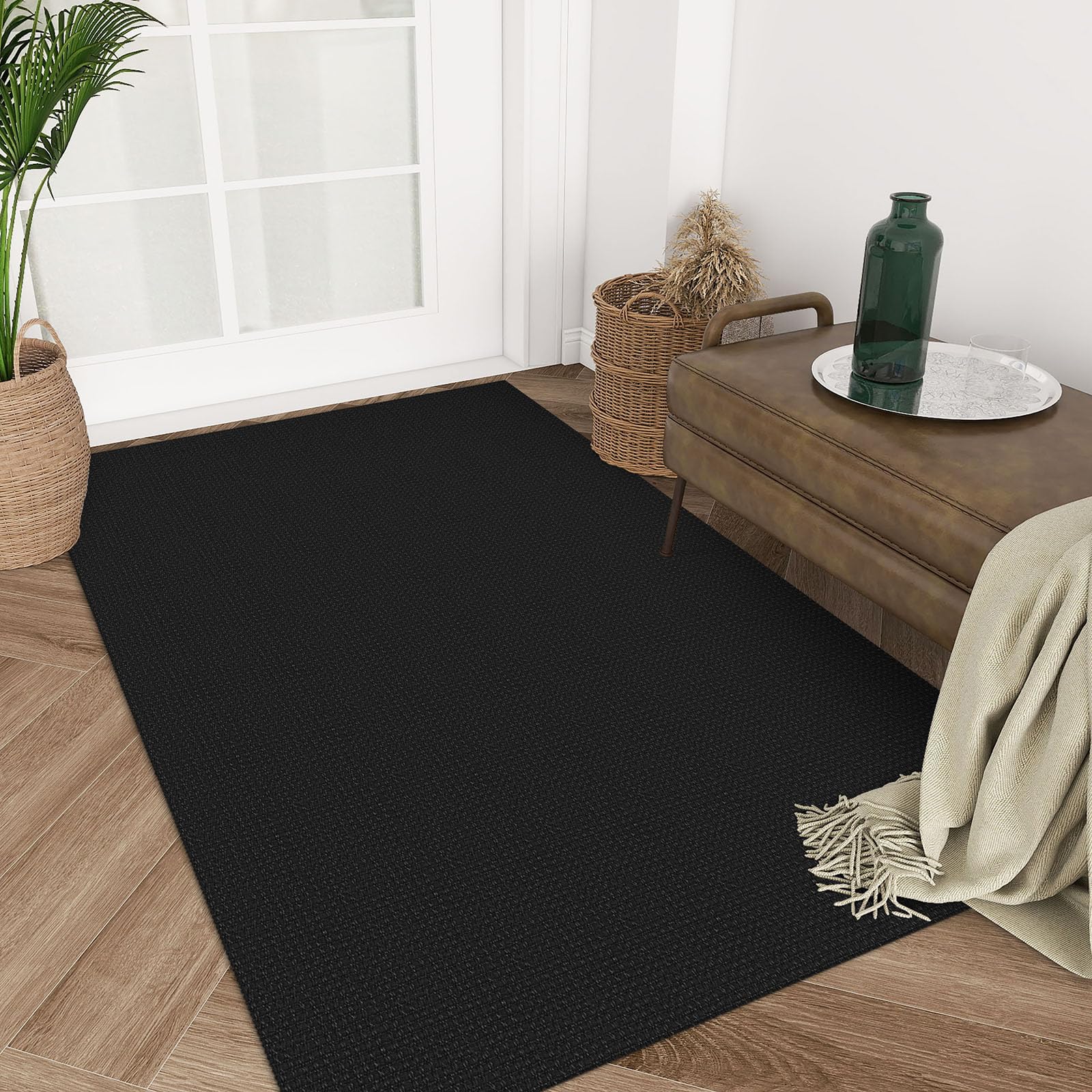 Amazon.com: EARTHALL Boho Area Rug 3x5 Ft Washable Rugs for Entryway ...