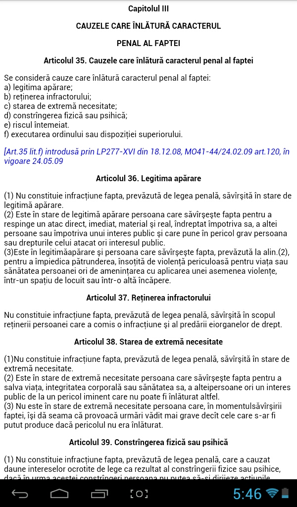 Codul Penal al RM:Amazon.com:Appstore for Android
