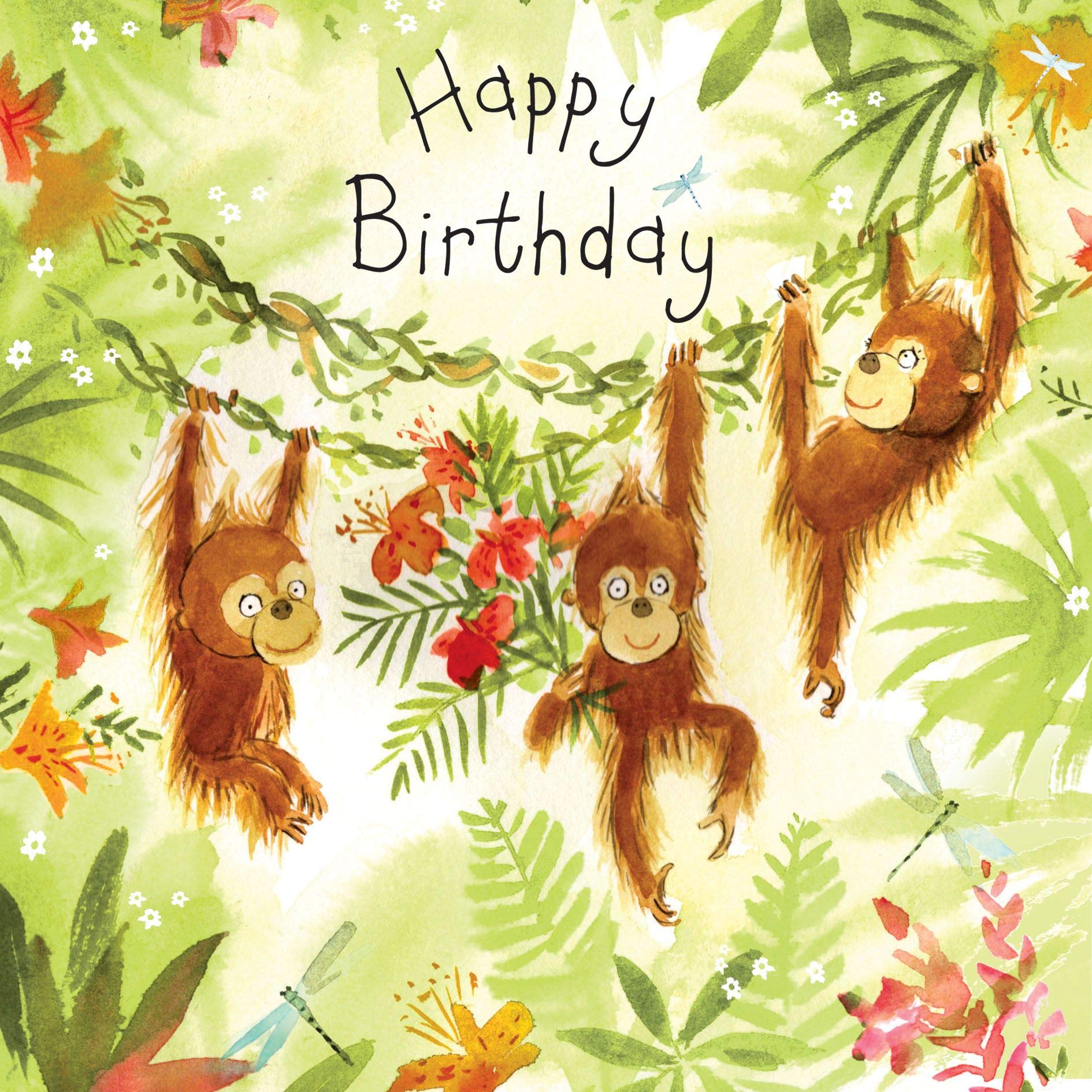 Happy Birthday Cute Monkey