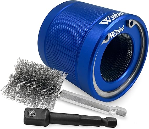 Wicked Wicked 1’’ Copper Tube Pipe Cleaning Brush Kit; The Professional ...