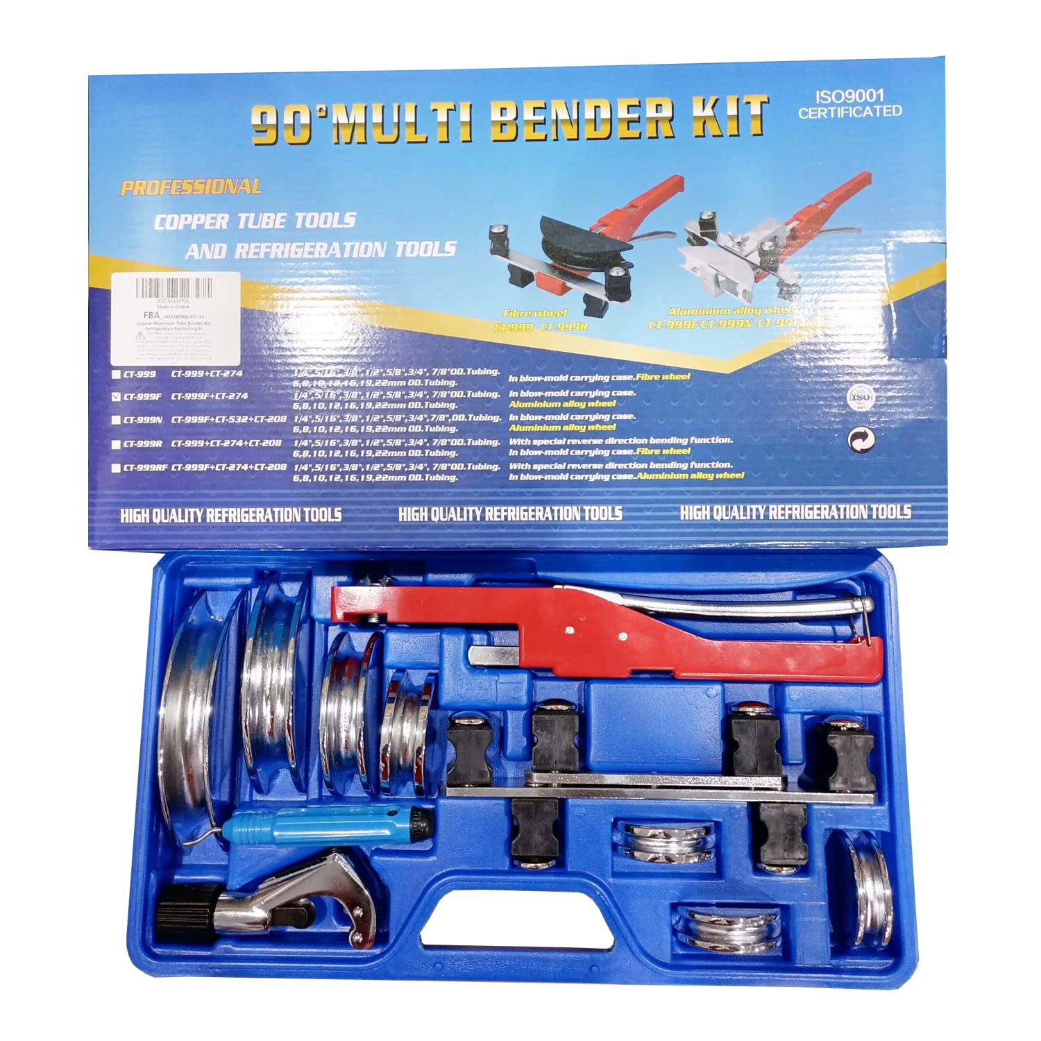 Snapklik.com : HFS(R) Copper Aluminum Tube Bender Kit, Refrigeration ...