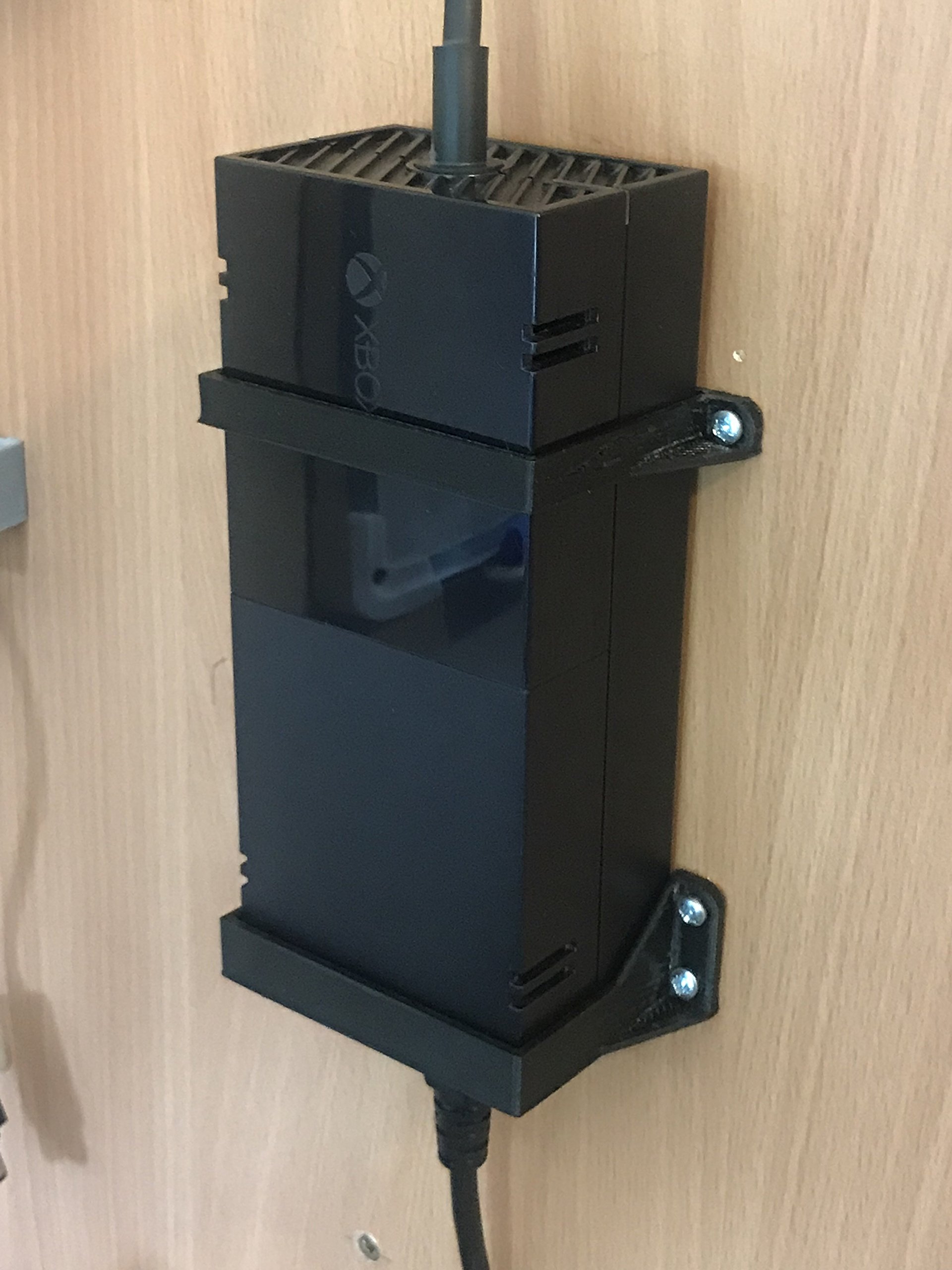 Amazon.com: 3D Cabin Xbox One Power Brick/Supply Wall Mount Bracket ...