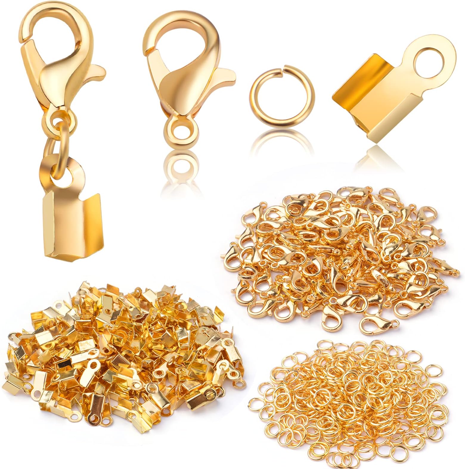Amazon.com: 580 Pieces Jewelry Making Accessories Set Including 250 ...