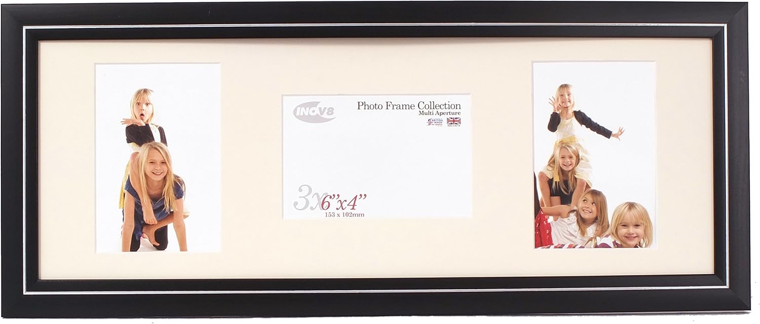 Amazon.com - Inov8 British Made Traditional Picture/Photo Frame, Triple ...