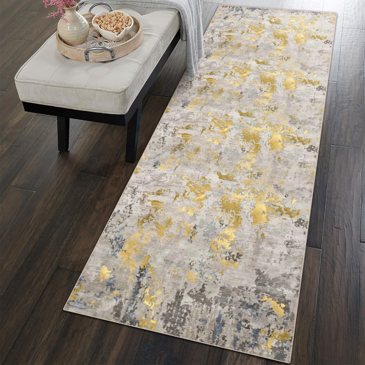 Amazon.com: vivorug Machine Washable Runner Rug, 2' x 8', Entryway Rug ...