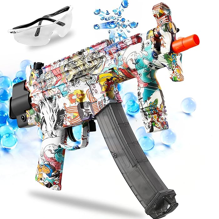 Buy Electric mp5k Splatter Ball Full and semi Foam Blasters & Guns ...