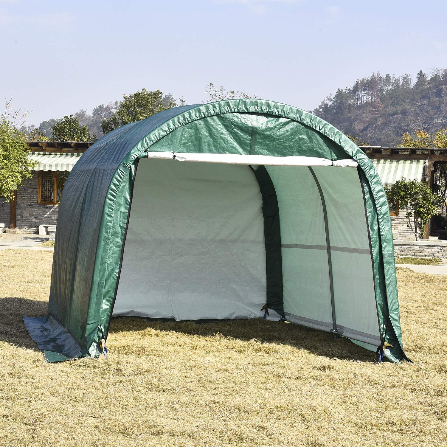 walnest Large Heavy Duty Carport Car Canopy Portable Garage Car Canopy ...