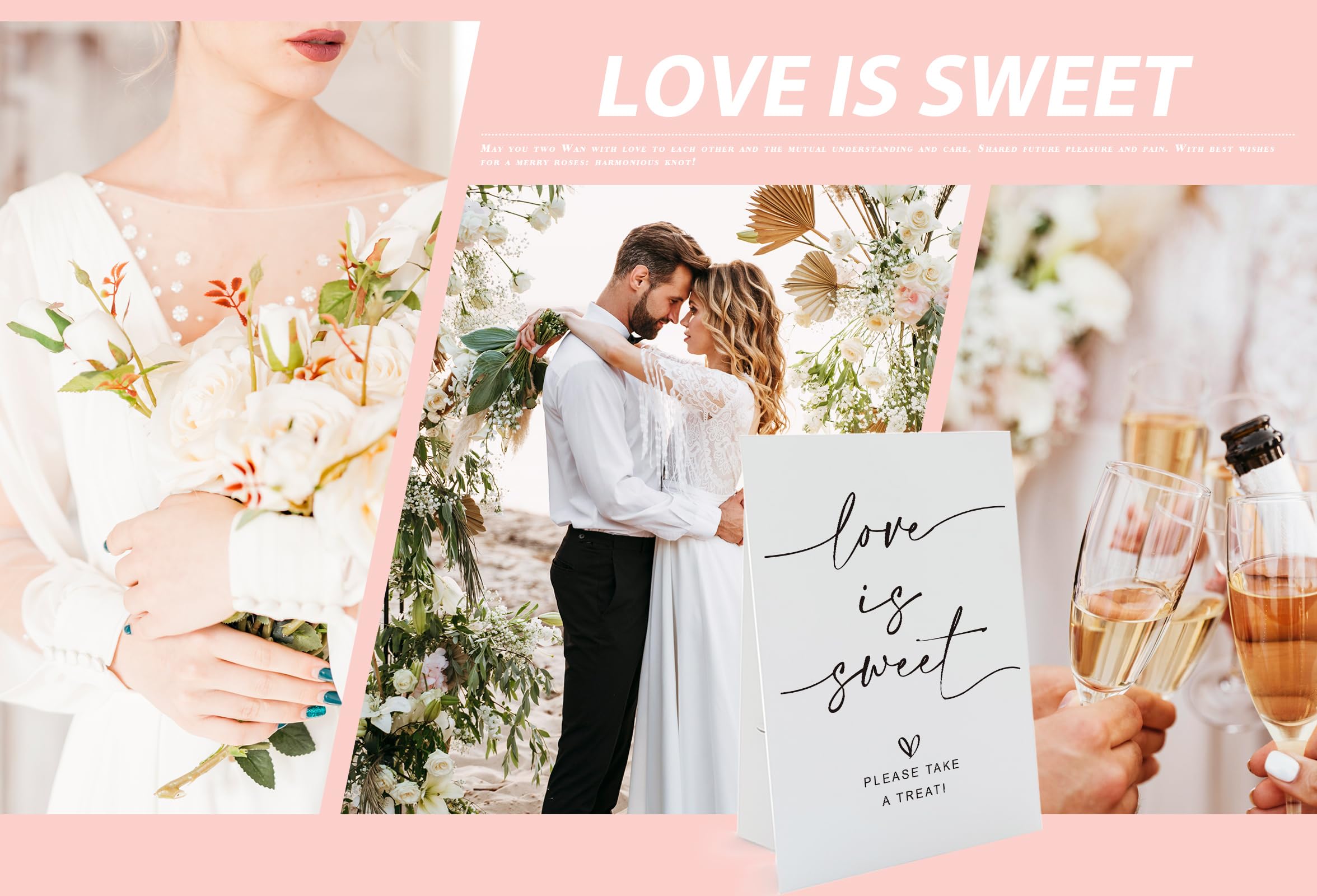 Snapklik.com : Love Is Sweet Sign(8 X 11 Inch