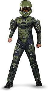 Amazon.com: Master Chief Classic Costume, Large (10-12) : Everything Else