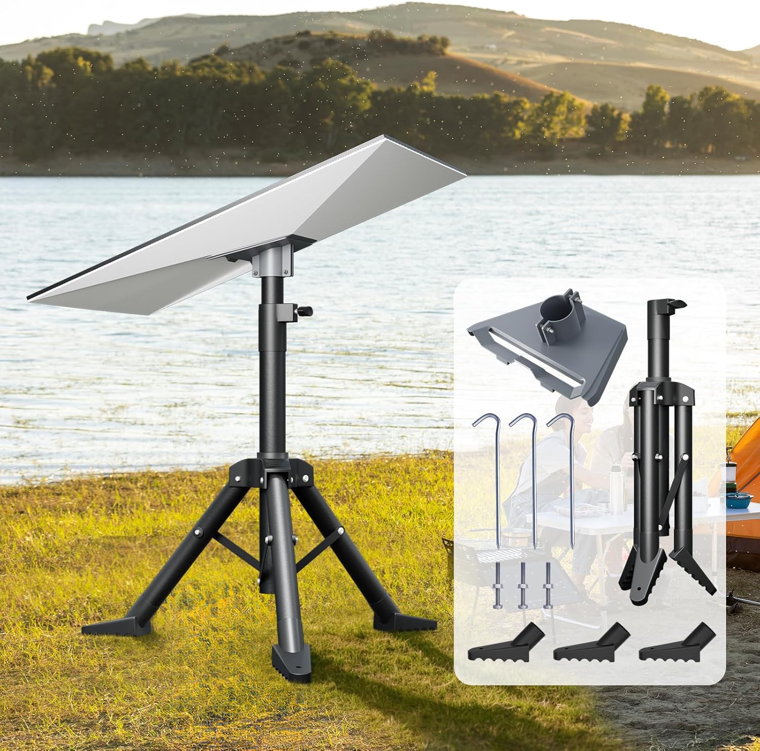 Amazon.com : Starlink Gen 3 Tripod Stand with Starlink Pipe Adapter ...