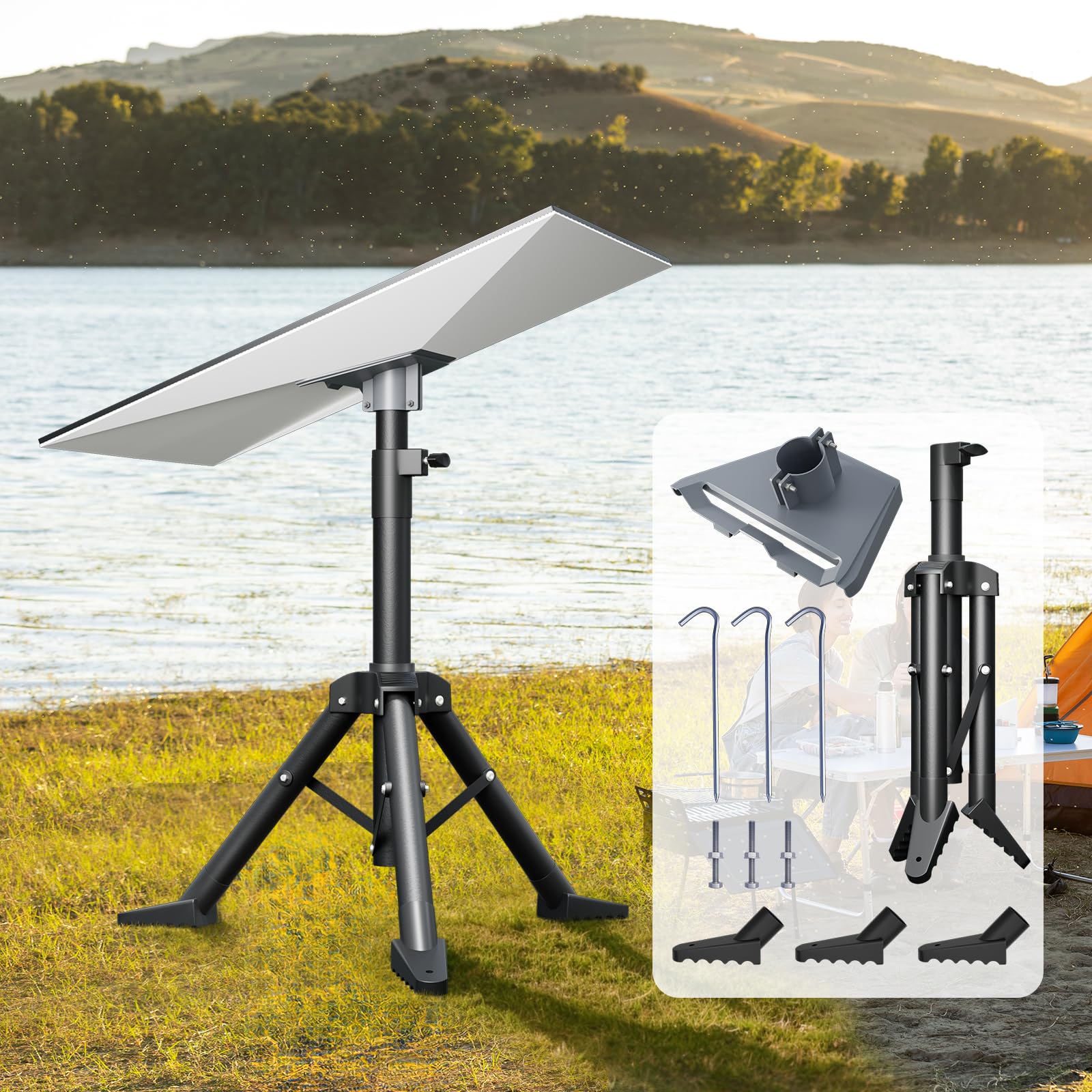 Amazon.com : Starlink Gen 3 Tripod Stand with Starlink Pipe Adapter ...