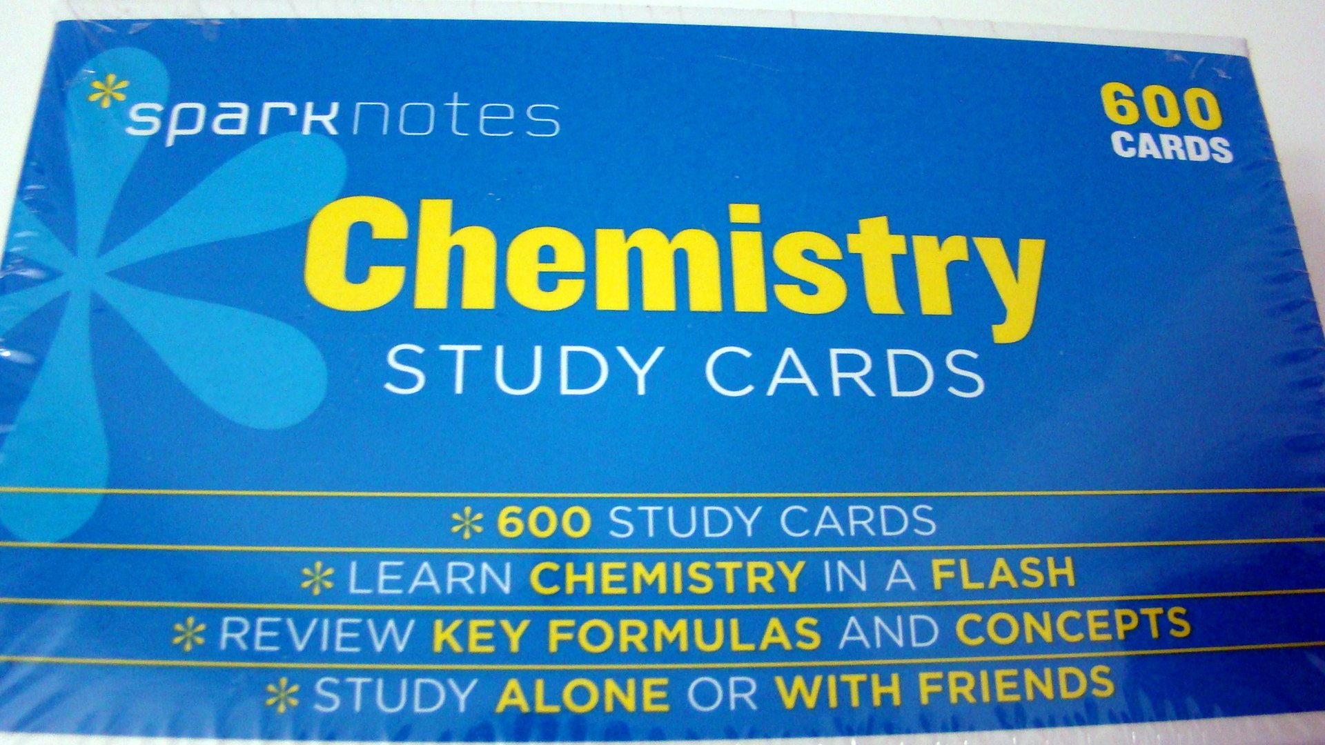 Chemistry SparkNotes Study Cards (Volume 5): SparkNotes, SparkNotes ...