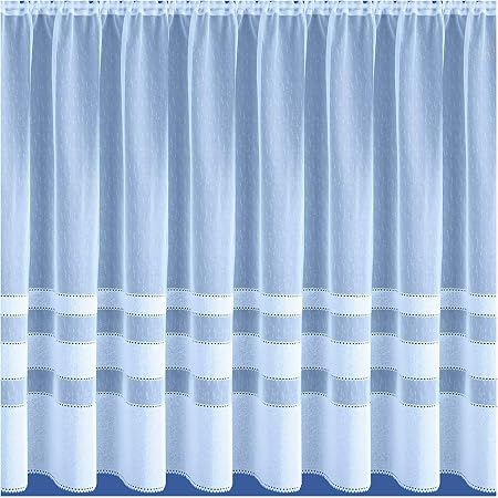 John Aird Paris Horizontal Design Net Curtain - Sold By The Metre ...