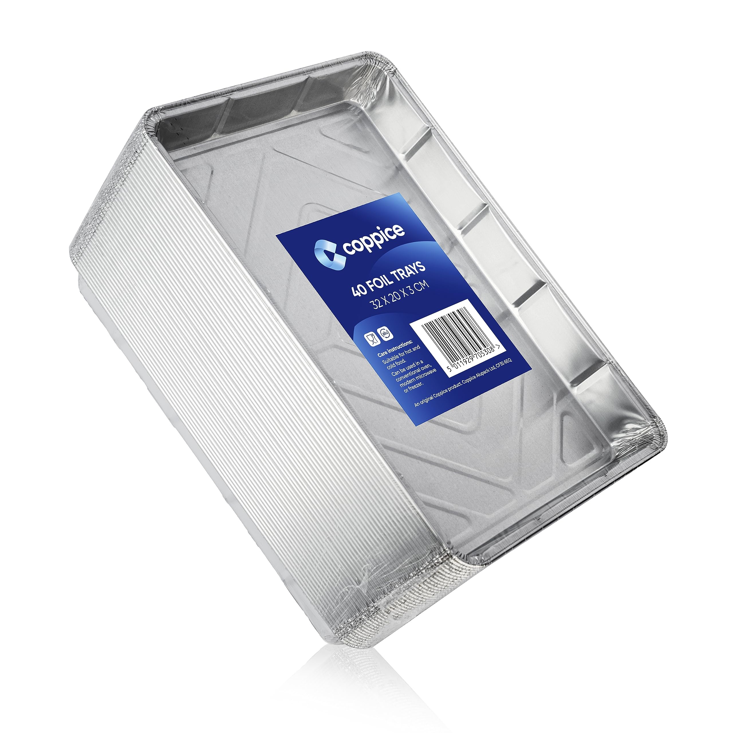 Coppice Aluminium Foil Tray for Baking, BBQ, Roasting, Grilling & Food ...