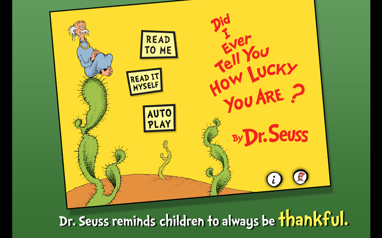 Did I Ever Tell You How Lucky You Are? - Dr. Seuss - App on the Amazon ...