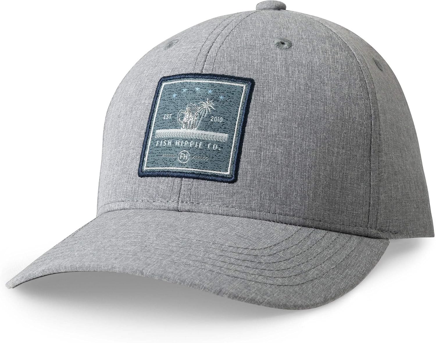 Amazon.com: Fish Hippie Lucky Break Structured Hat Cloud Grey OS ...