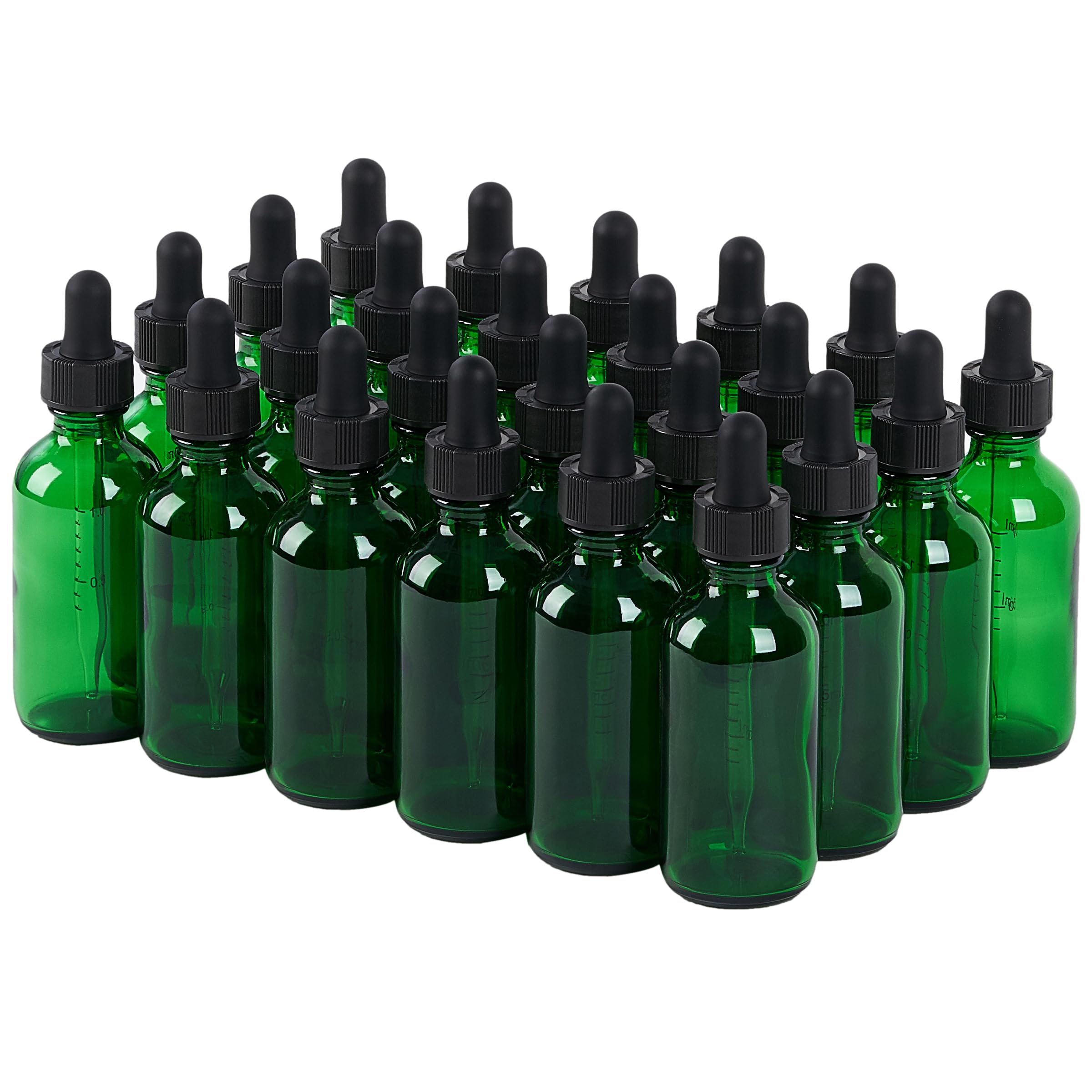 Amazon.com: SprayDroplet 24 Pcs, 2oz Glass Dropper Bottle, Leakproof ...