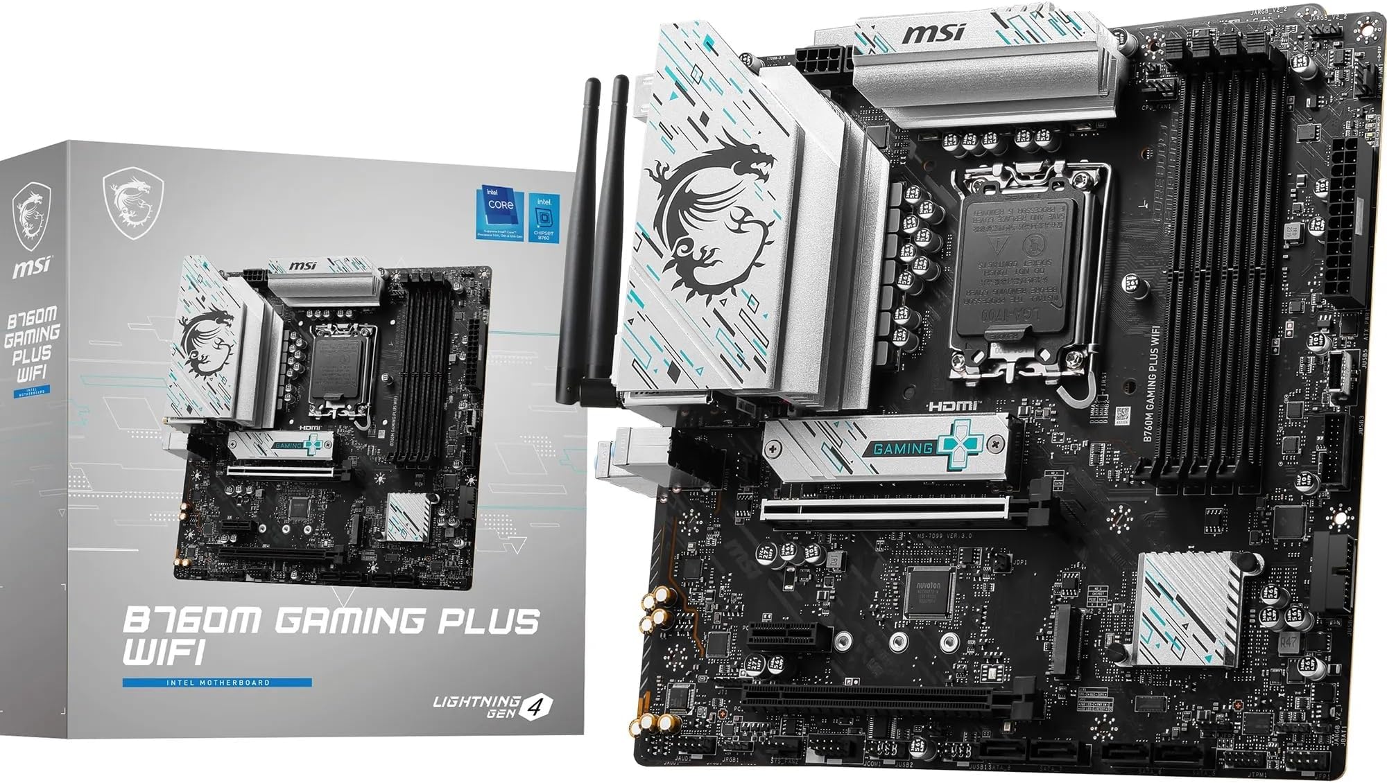 Amazon.in: Buy MSI B650M Gaming Plus WiFi Motherboard, mATX - Supports ...