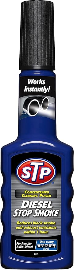 STP Stop Smoke Diesel 200 ml, Reduces Black Smoke and Exhaust Smoke ...