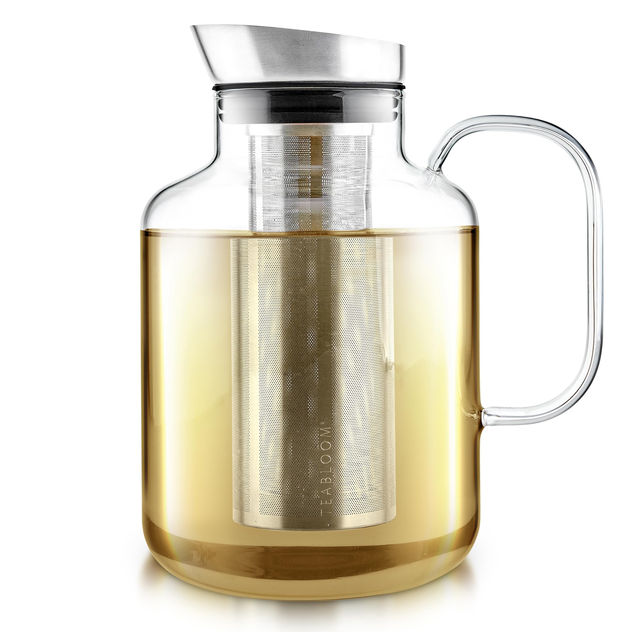 Amazon.com | Teabloom Extra-Large Multi-Brew Borosilicate Glass Teapot ...