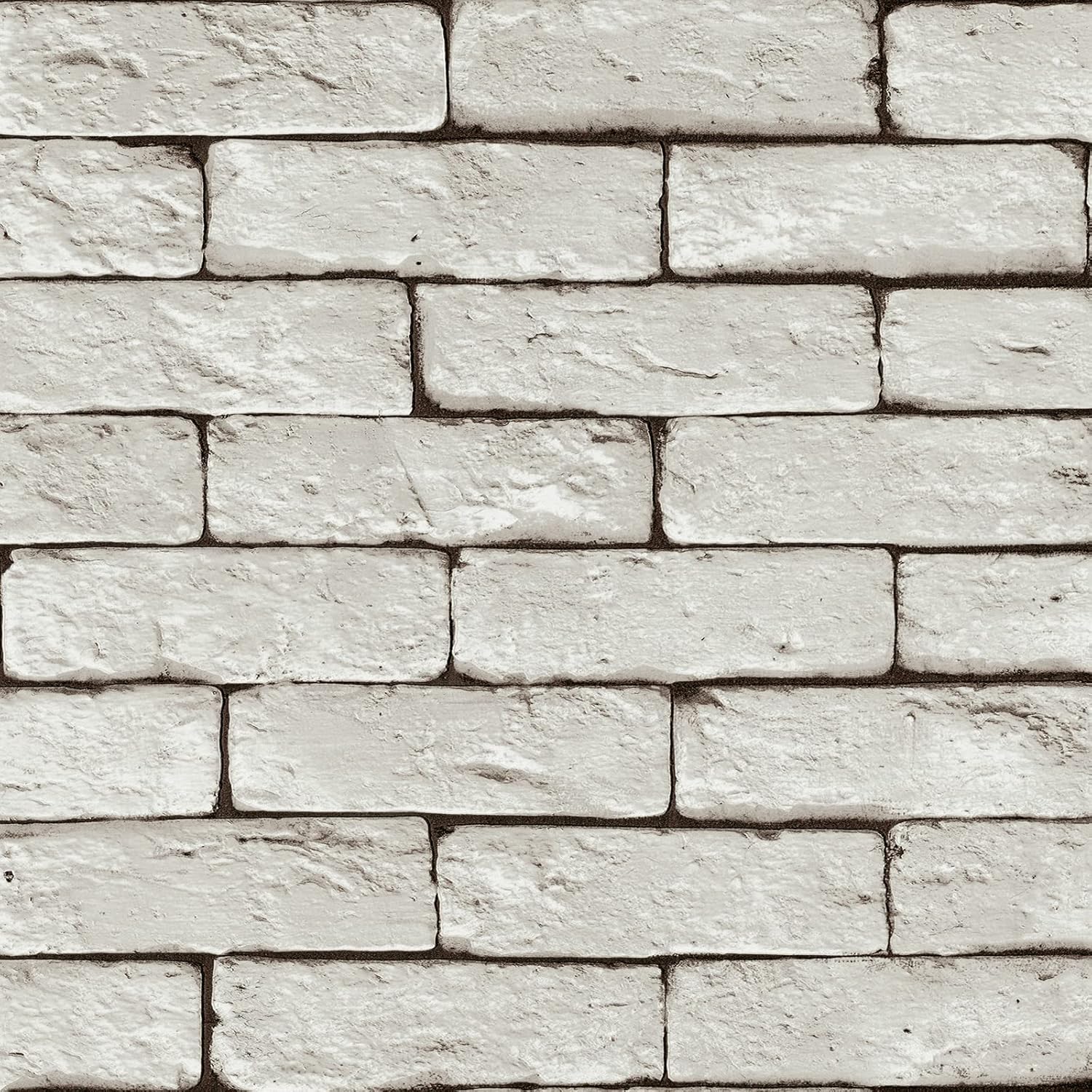 Amazon.com: Brick Wallpaper Peel and Stick Wallpaper for Bedroom White ...
