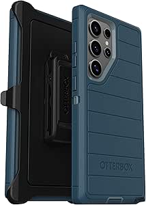 Amazon.com: OtterBox Samsung Galaxy S24 Ultra (Only) - Defender Series Case - Manoeuvre (Blue ...