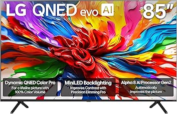 Amazon.com: LG 85-Inch Class QNED evo AI QNED92A Series Mini LED 4K ...