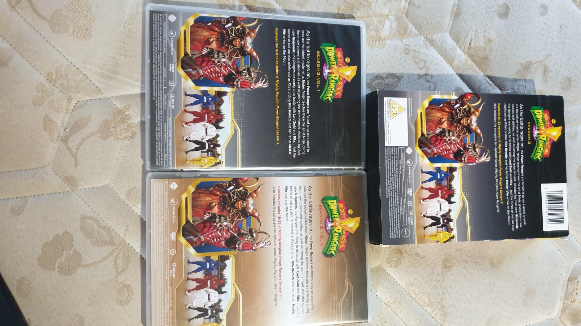 Mighty Morphin Power Rangers: Complete Season 3 [DVD]: Amazon.co.uk ...