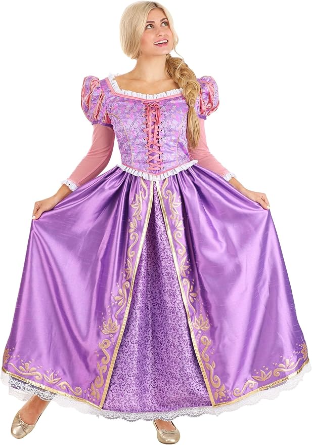 Amazon.com: Disney Premium Rapunzel Costume for Women - Officially ...