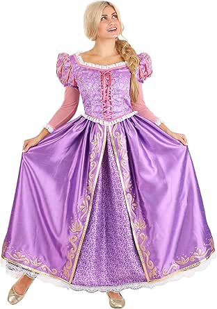 Amazon.com: Fun Costumes Disney Premium Rapunzel Costume for Women ...