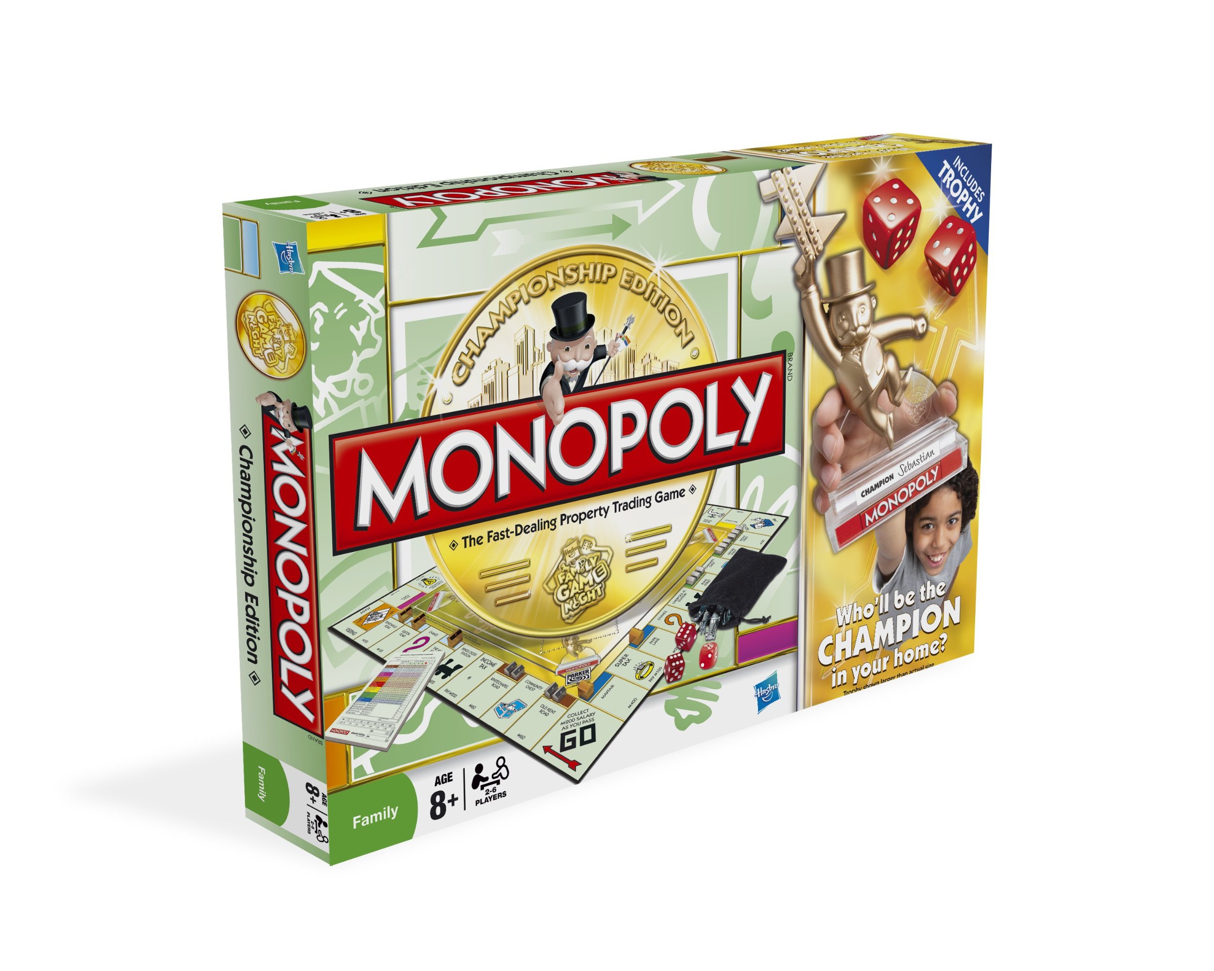 Hasbro Monopoly Championship Edition : Amazon.co.uk: Toys & Games