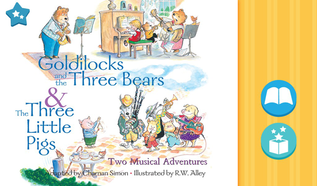 Goldilocks and the Three Bears & The Three Little Pigs - App on Amazon ...