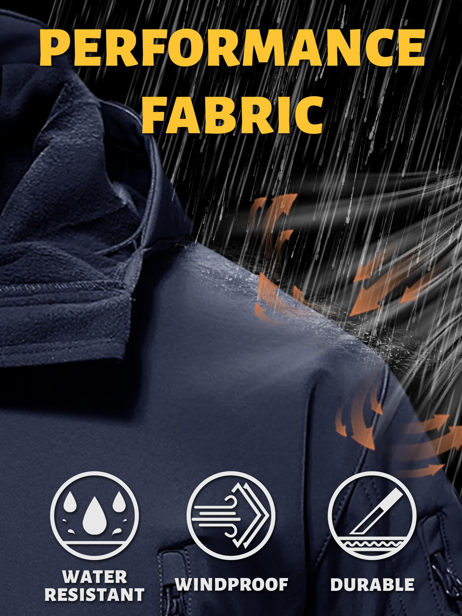 Snapklik.com : TACVASEN Mens Special Ops Military Tactical Soft Shell ...