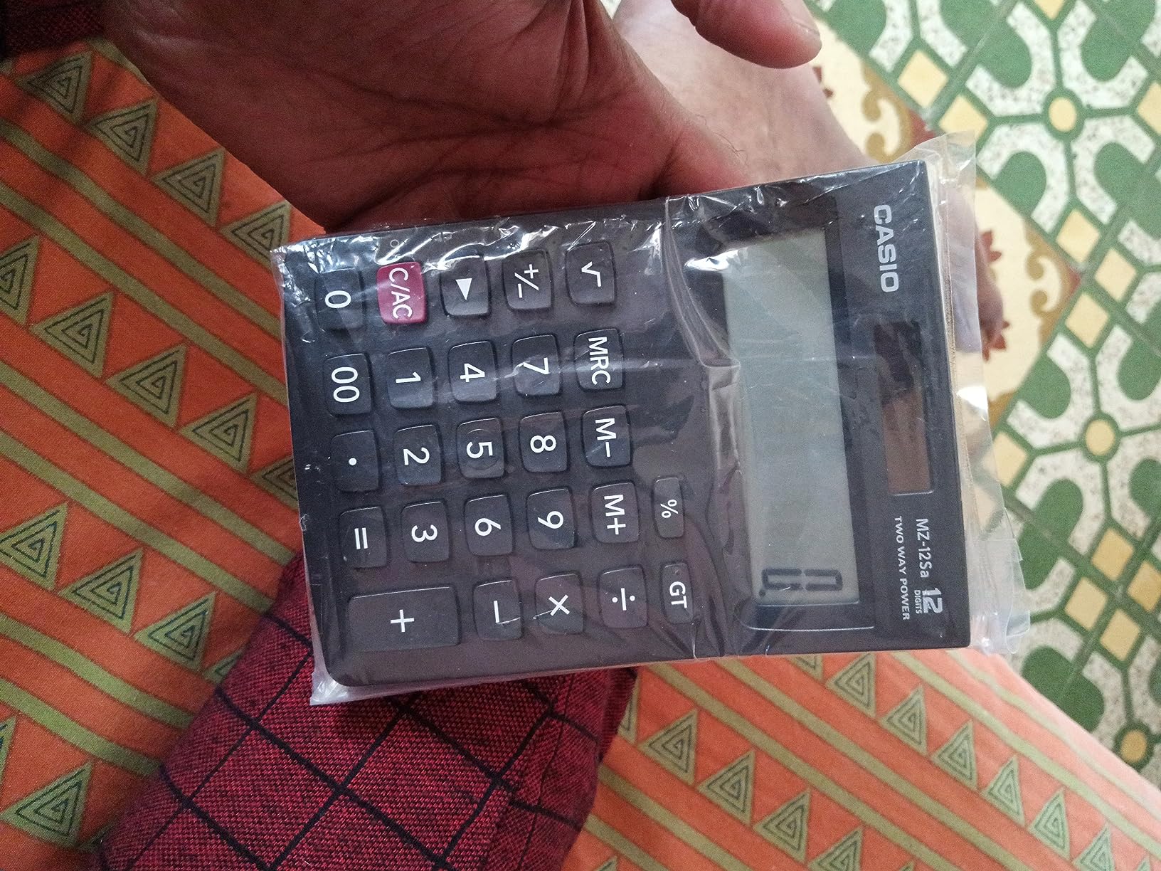 Casio MZ-12SA Desktop Calculator with Square Root and GT Key : Amazon ...