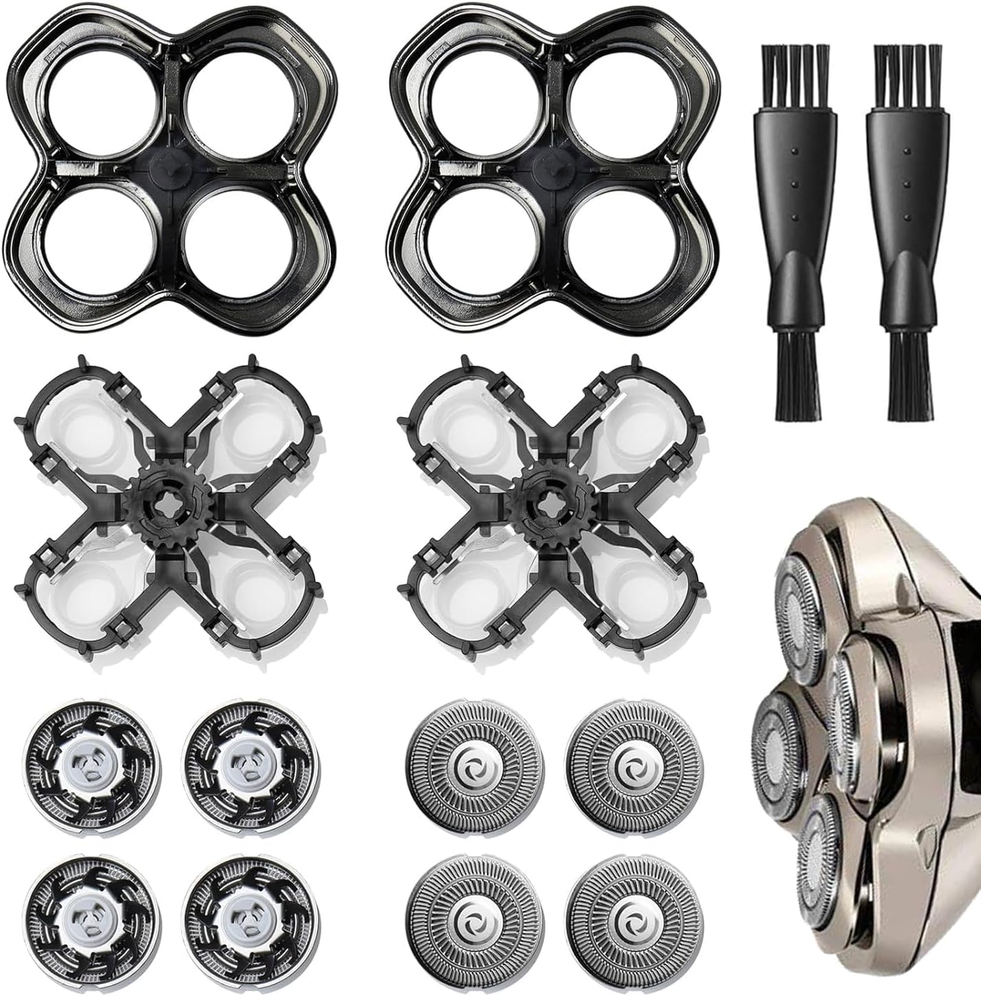 Amazon.com: Shaver Replacement blades,Electric Razor Replacement head,4 ...