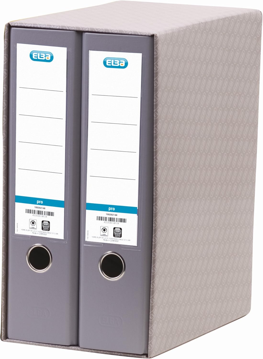 Elba Rado Top - Módulo 2 archivadores anchos, color gris : Amazon.es ...