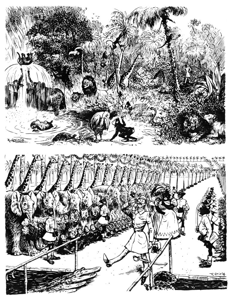 Colonialism Cartoon Africa