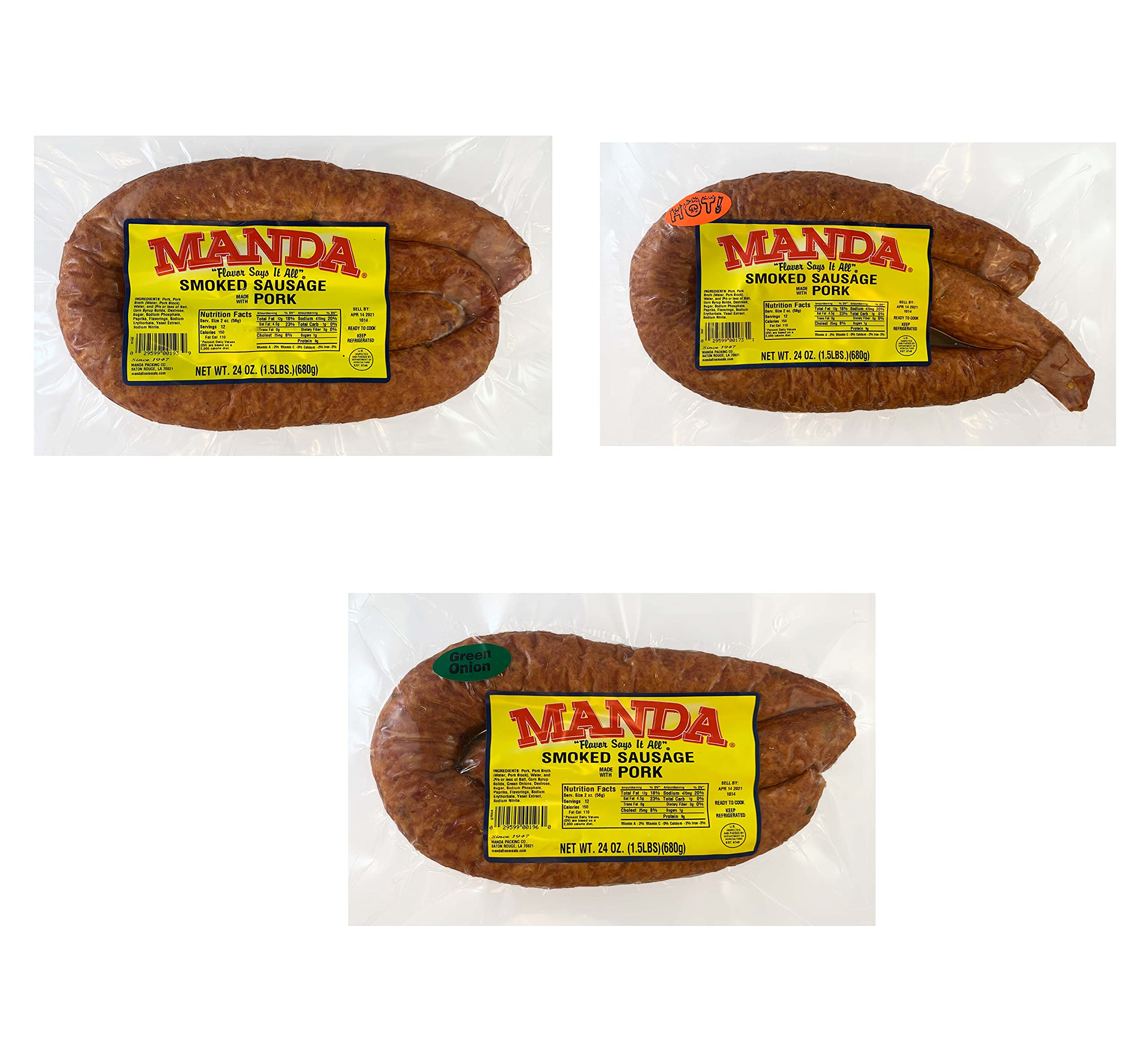 Amazon.com: Manda Fine Meats Try all 3 (Variety Pack)